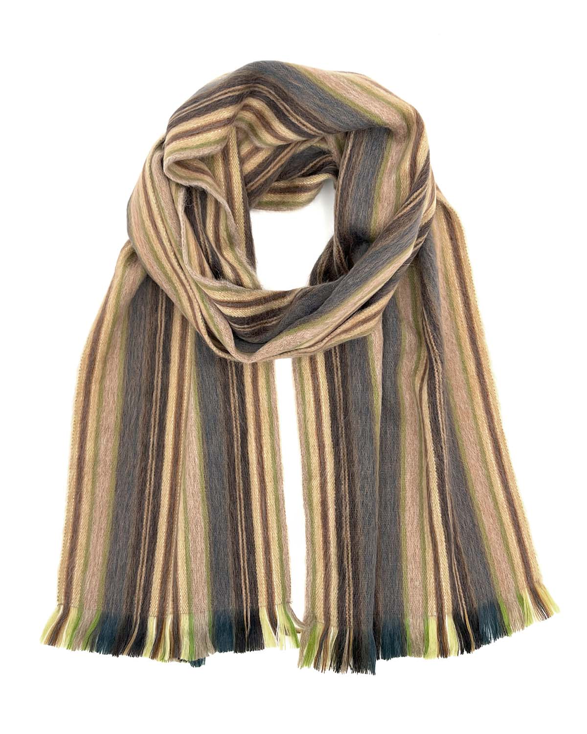 Alpaca Scarf - Rustic Oak | By Shupaca